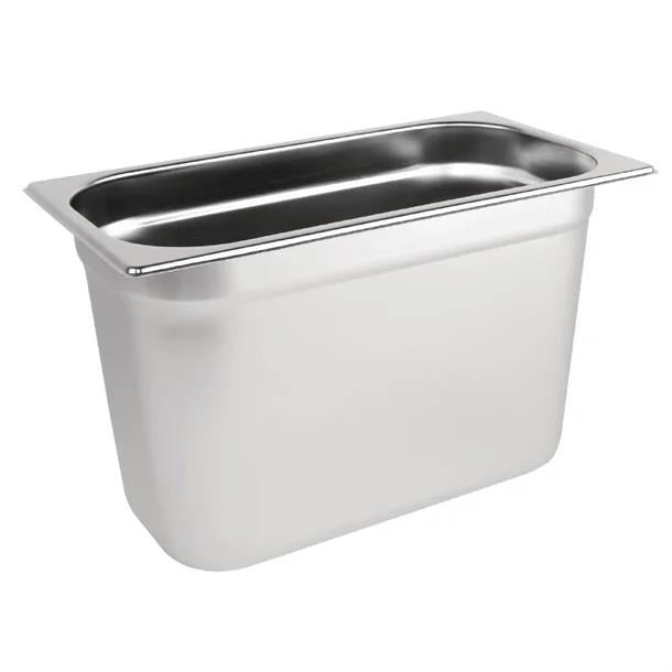 Stainless Steel 1/3 Gastronorm Pan 200mm deep Tray Food Container ...